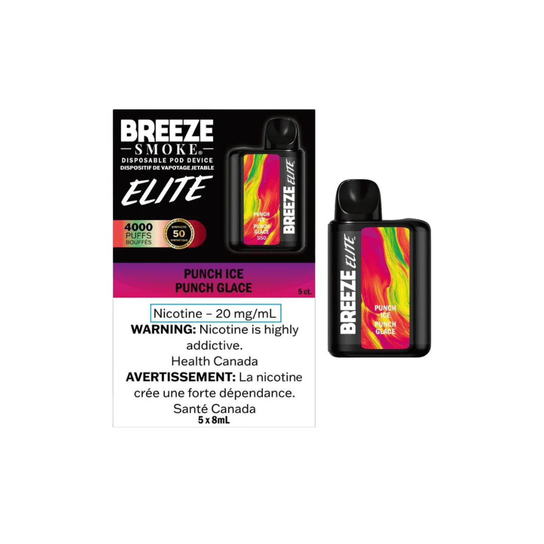 Breeze Elite Disposable Vape 4000 - Simpli Vape
