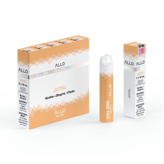 Juicy Mango - Allo Ultra 2500 Disposable – Simpli Vape